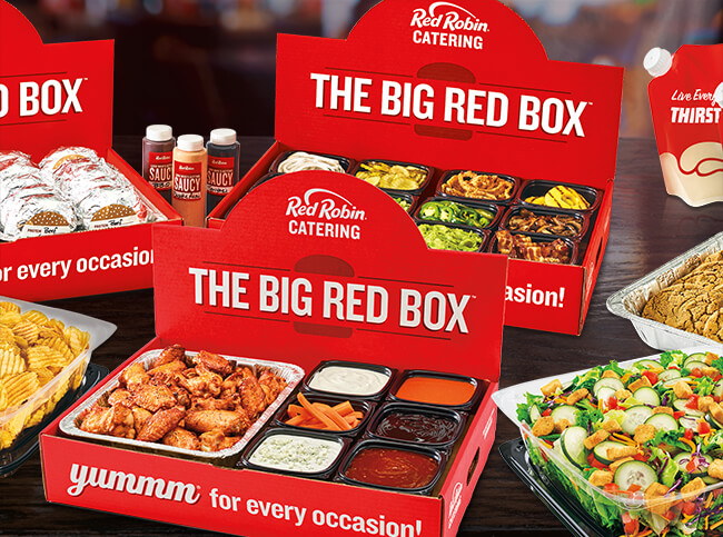 Order catering to feed your hungry crew | Red Robin