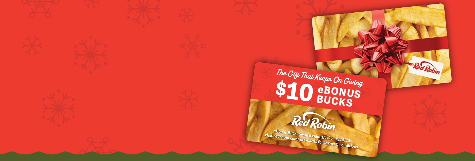 Give the gift of burgers with a Red Robin gift card | Red Robin